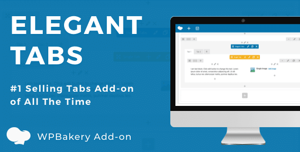 Elegant Tabs For Wpbakery Page Builder 1 Selling Tabs Add On